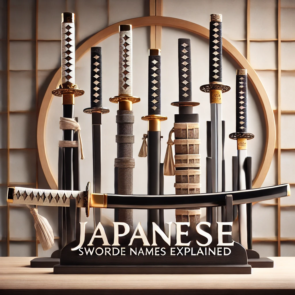 Japanese Sword Names Explained : Katana Sword